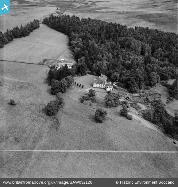 saw032126 SCOTLAND (1950). Balvarran House, Kirkmichael. An oblique ...