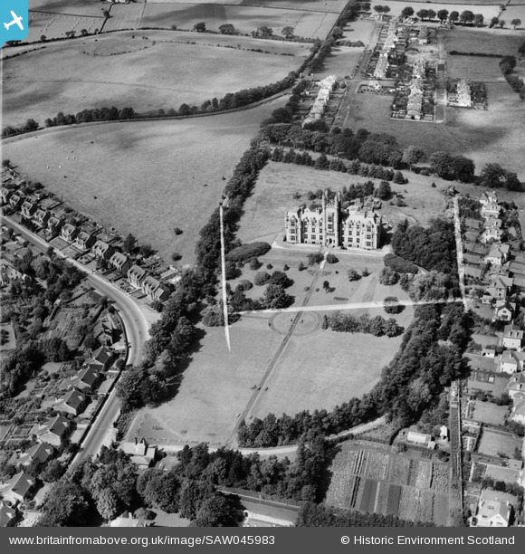 SAW045983 SCOTLAND (1952). Bearsden, general view, showing Schaw ...