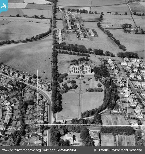 SAW045984 SCOTLAND (1952). Bearsden, general view, showing Schaw ...