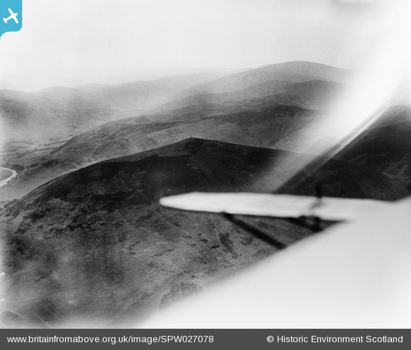 spw027078 SCOTLAND (1929). Worm Hill, Benshaw Hill and Glenlood Hill ...