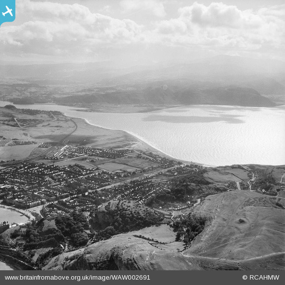 WAW002691 WALES (1946). Distant view of Llandudno | Britain From Above