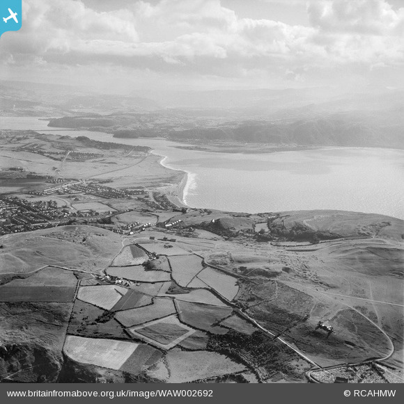 WAW002692 WALES (1946). Distant view of Llandudno | Britain From Above