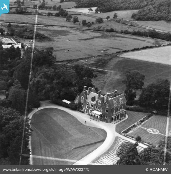 waw023775 WALES (1949). View of Abermad, listed as 'Holywood School ...