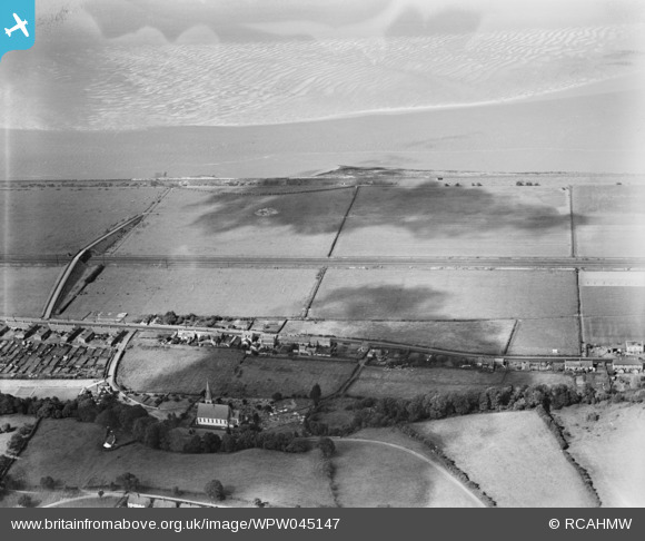 wpw045147 WALES (1934). View of Glan-y-Don, Mostyn, showing Christ ...