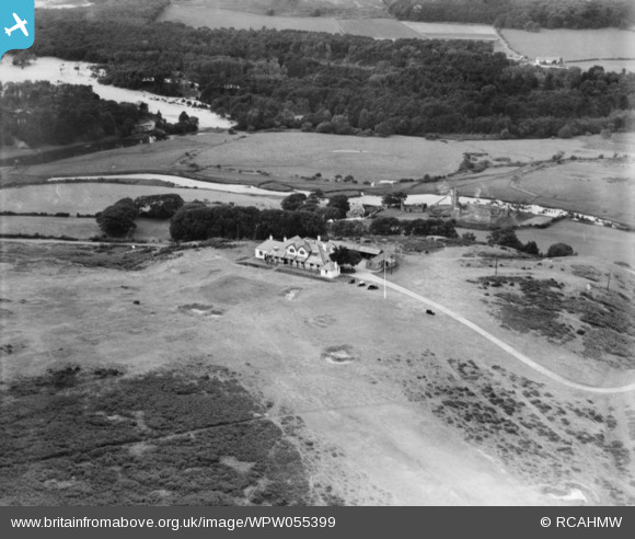 WPW055399 WALES (1937). View of Ogmore-by-Sea, showing Southerndown ...