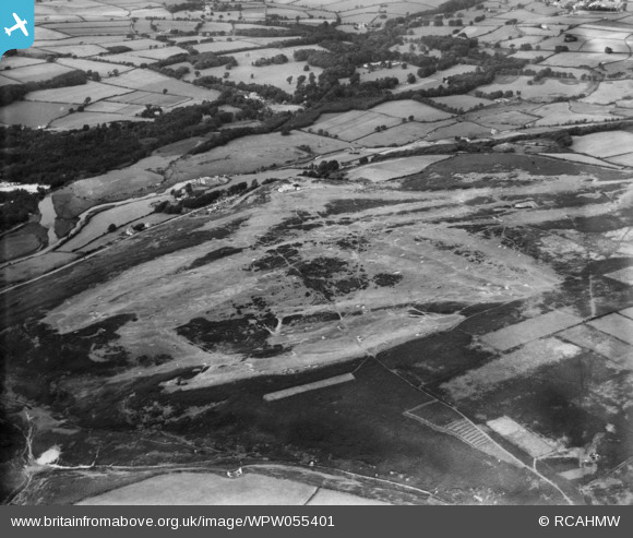 WPW055401 WALES (1937). View of Ogmore-by-Sea, showing Southerndown ...