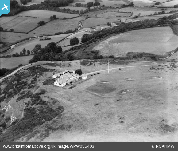 WPW055403 WALES (1937). View of Ogmore-by-Sea, showing Southerndown ...