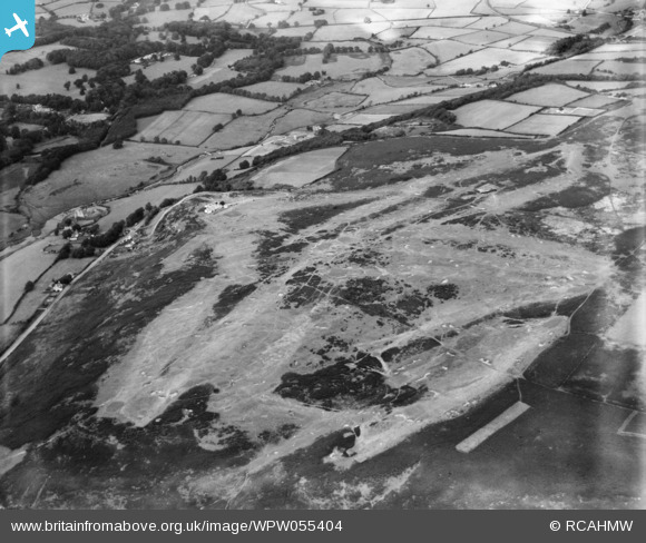 wpw055404 WALES (1937). View of Ogmore-by-Sea, showing Southerndown ...