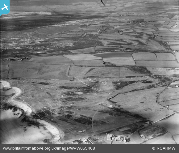 WPW055408 WALES (1937). View of Ogmore-by-Sea, showing Southerndown ...