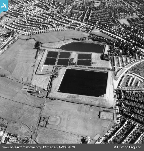 XAW032879 NORTHERN IRELAND (1950). Reservoir, Ballysillan, Belfast ...