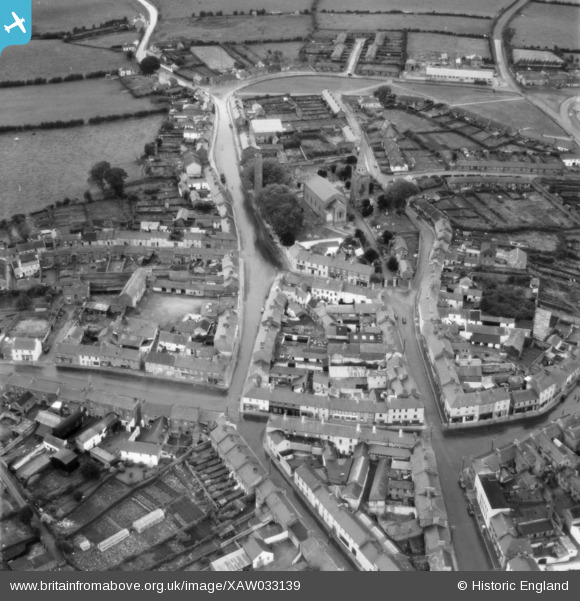XAW033139 IRELAND (1950). General View, Kells, Meath, Ireland, 1950 ...