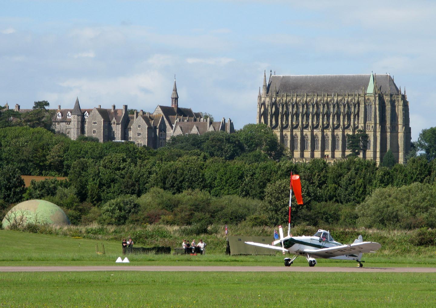 eaw026854 ENGLAND (1949). Lancing College, Lancing, 1949. This image ...