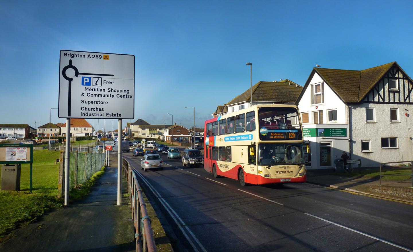 EPW042946 ENGLAND (1933). Bears Hide and housing along the Promenade ...