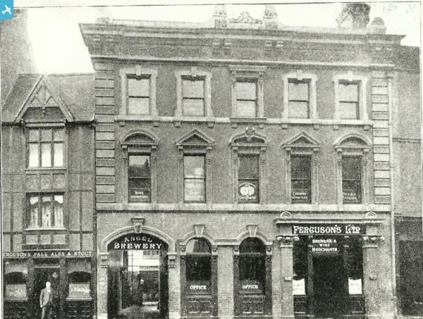 epw000879 ENGLAND (1920). Broad Street, Reading, 1920 | Britain From Above