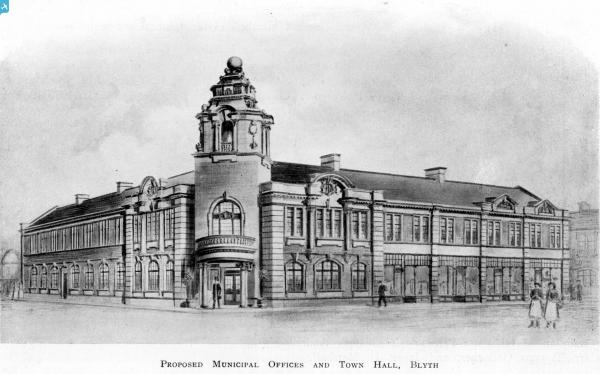 epw019747 ENGLAND (1927). Graving Docks and the Gas Works, Blyth, 1927 ...