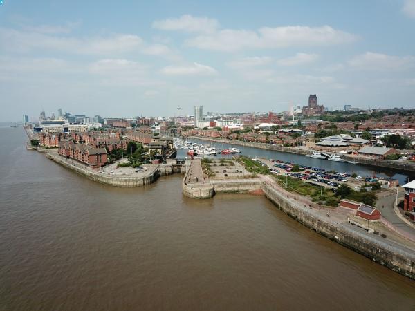 EAW399274 ENGLAND (1980). Brunswick Dock, Liverpool, 1980 | Britain ...