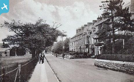 wpw055746 WALES (1937). General view of Colwyn Bay, oblique aerial view ...