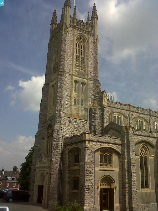 EPW023669 ENGLAND (1928). Holy Trinity Church, Exmouth, 1928. | Britain ...