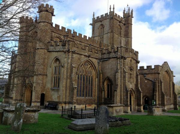 epw024016 ENGLAND (1928). The town, Crewkerne, from the north-east ...