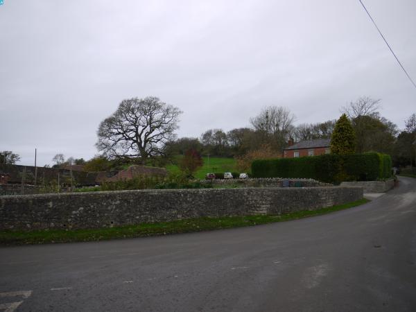 eaw052864 ENGLAND (1953). Ditcheat Hill Farm and the surrounding ...