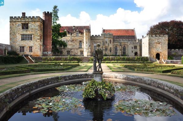 eaw023700 ENGLAND (1949). Penshurst Place and St John the Baptist's ...
