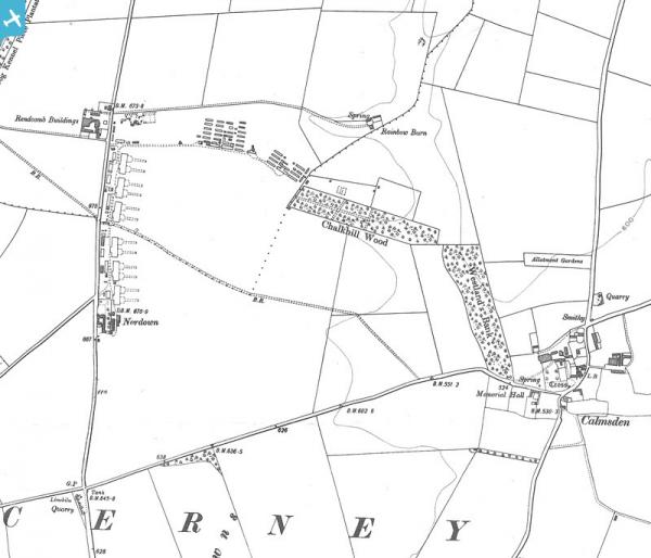 EAW012218 ENGLAND (1947). Conigree Wood, Rendcomb, 1947 | Britain From ...