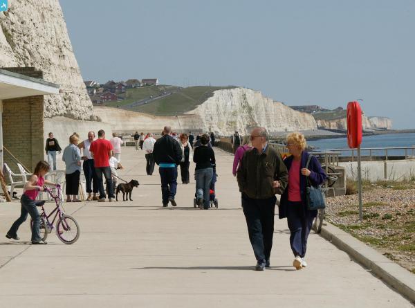 eaw024797 ENGLAND (1949). Marine Drive and environs, Saltdean, 1949 ...