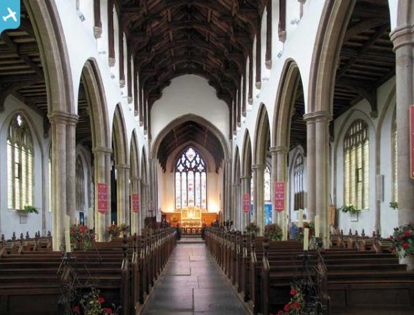 epw021278 ENGLAND (1928). St Peter and St Paul's Church, Swaffham, 1928 ...