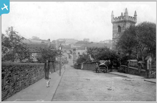 epw061327 ENGLAND (1939). The town centre, Batley, 1939 | Britain From ...