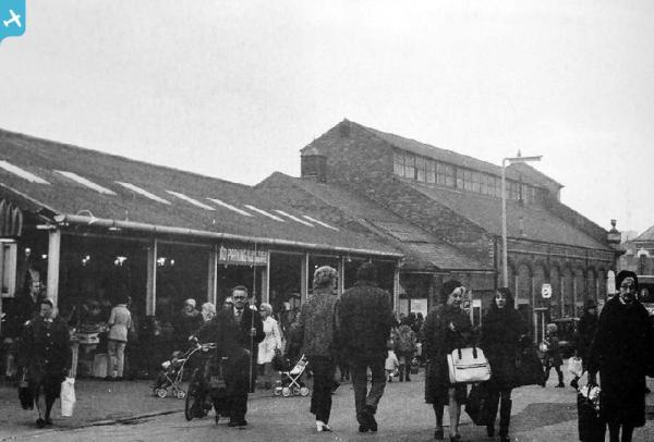 epw034059 ENGLAND (1930). The town centre, Cannock, 1930 | Britain From ...