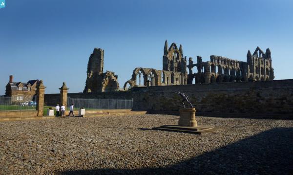 EPW038930 ENGLAND (1932). Whitby Abbey and Abbey Farm, Whitby, 1932 ...