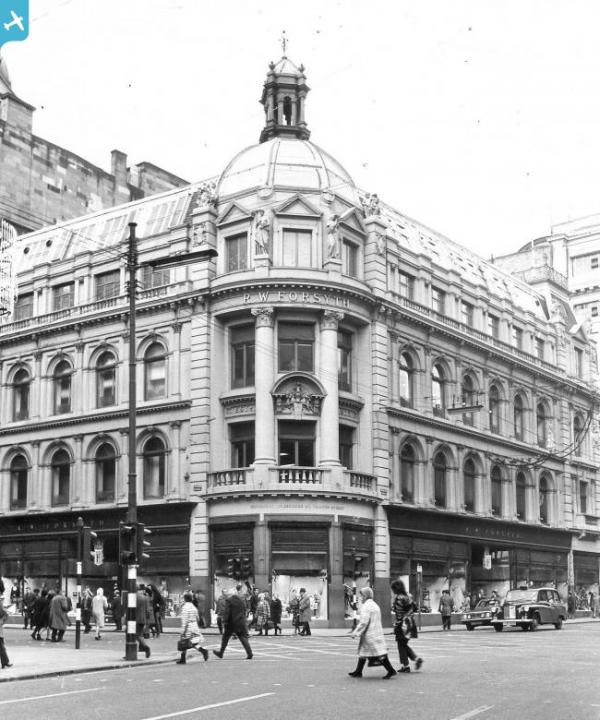 SPW027201 SCOTLAND (1929). Glasgow, general view, showing Central ...