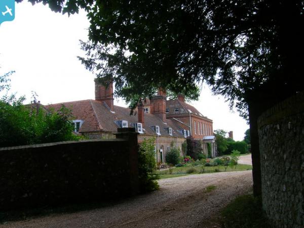eaw029502 ENGLAND (1950). Binderton House, West Dean, 1950. This image ...