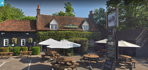EPW061870 ENGLAND (1939). Ponsbourne Manor House and garden, Newgate ...