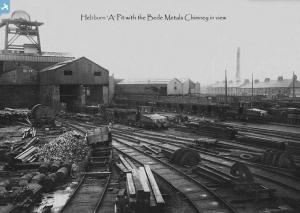 eaw002157 ENGLAND (1946). Shipbuilding Yards on the River Tyne, Hebburn ...